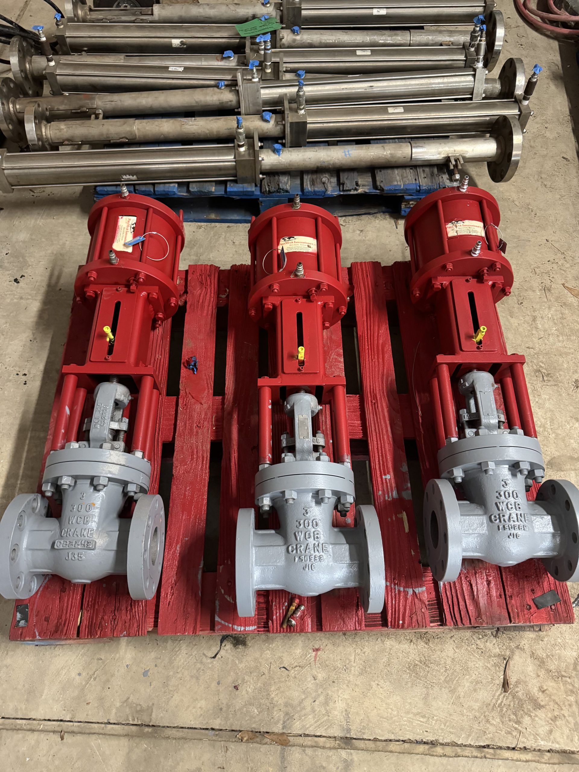 Target inserters and target inserter valves - Blow industrial services LLc